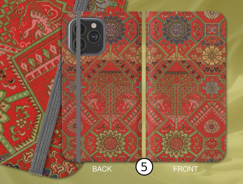 Japanese Textile Patterns Art Collection of 8 Classic Designs, iPhone ...