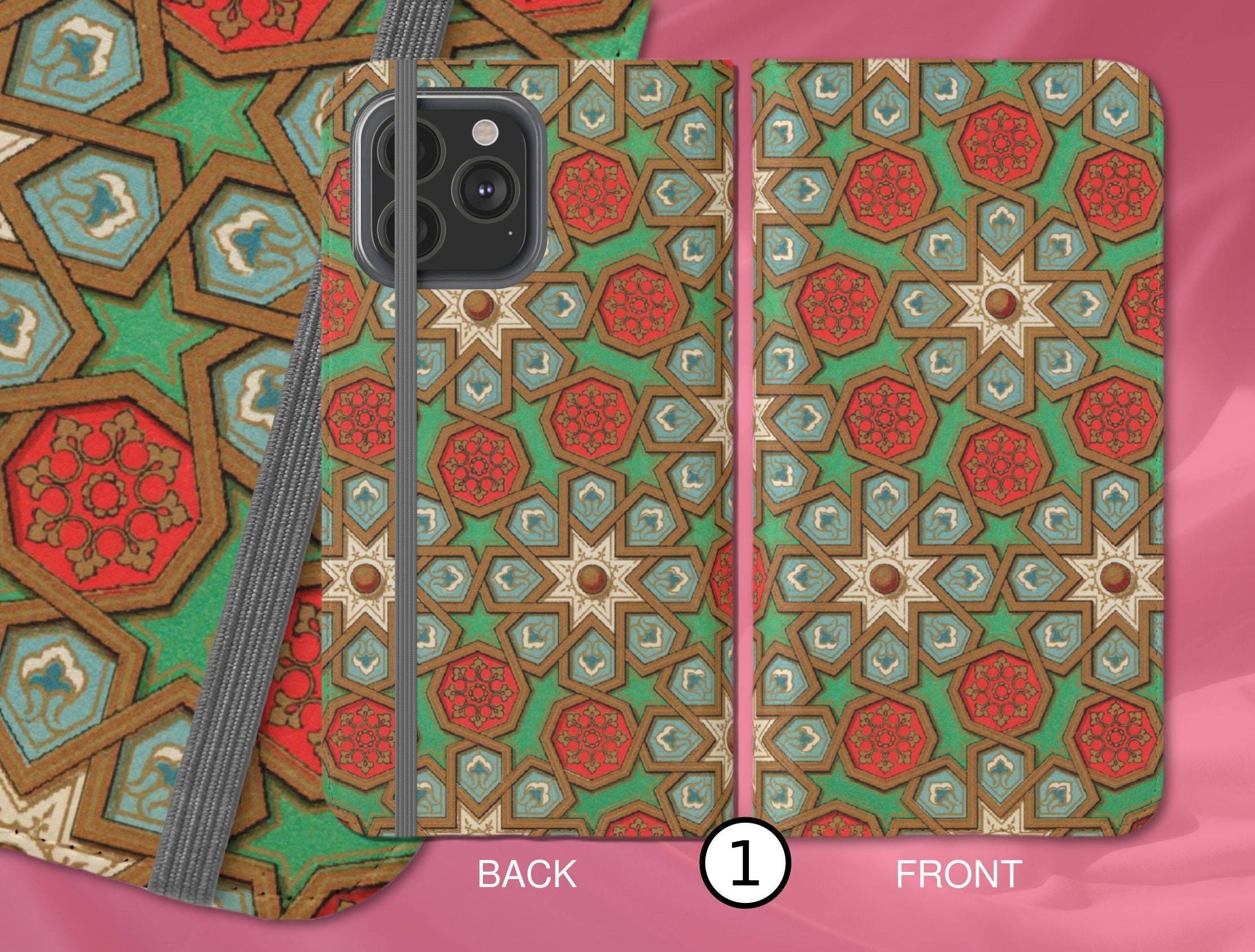 Moorish Moroccan Arabic Art Collection of 8 Classic Designs, iPhone ...