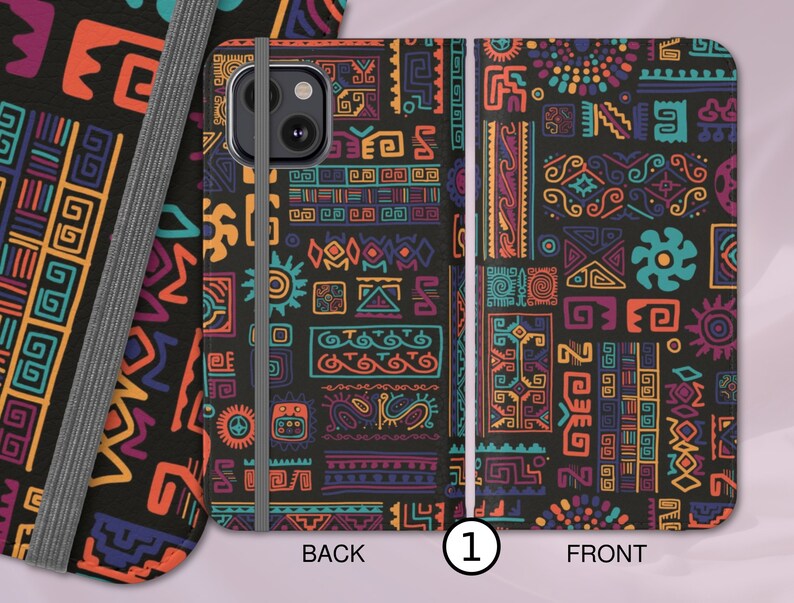 Boho Ethnic Native American Aztec Aboriginal Set of 8 Designs, iPhone ...