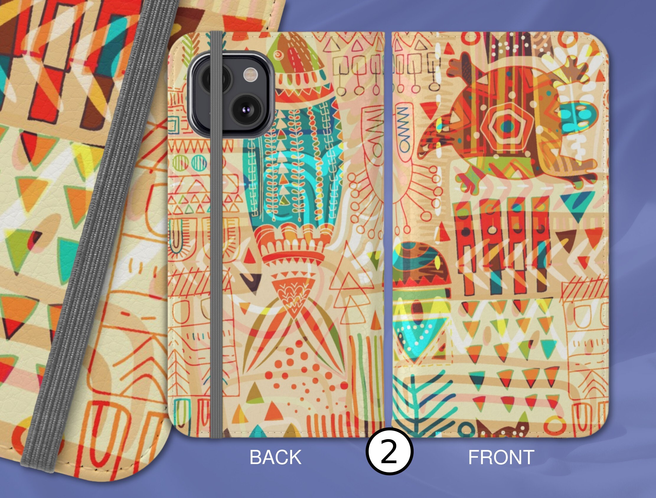 Boho Ethnic Native American Aztec Aboriginal Set of 8 Designs, iPhone ...