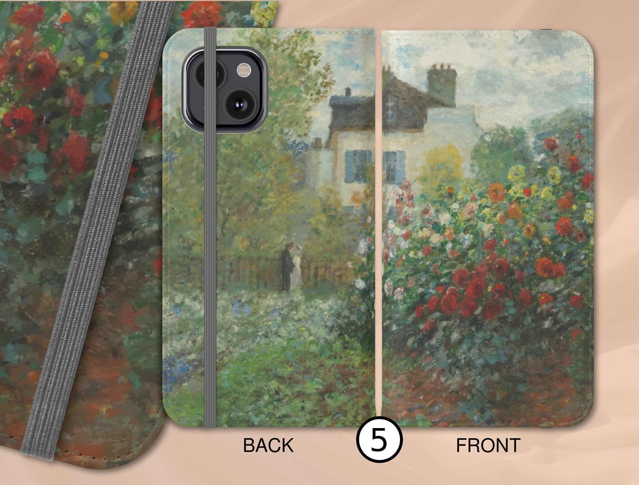 Claude Monet Impressionist Art Collection of 8 Classic Artworks, iPhone ...