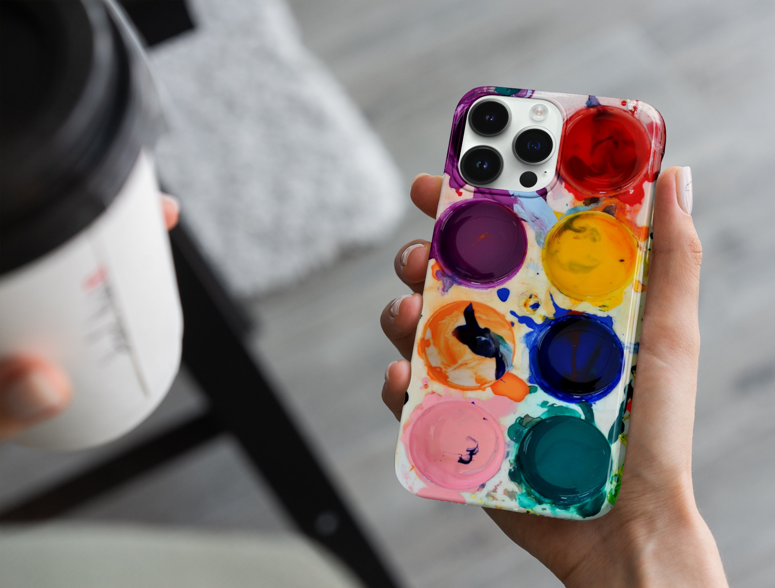Watercolor Artist Paintbox Design Samsung Case, Samsung Snap Case ...