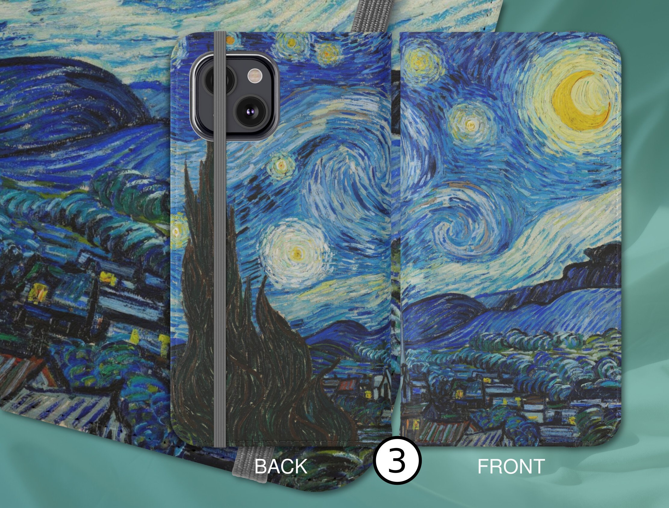 Van Gogh Impressionist Art Collection of 8 Classic Artworks, iPhone ...
