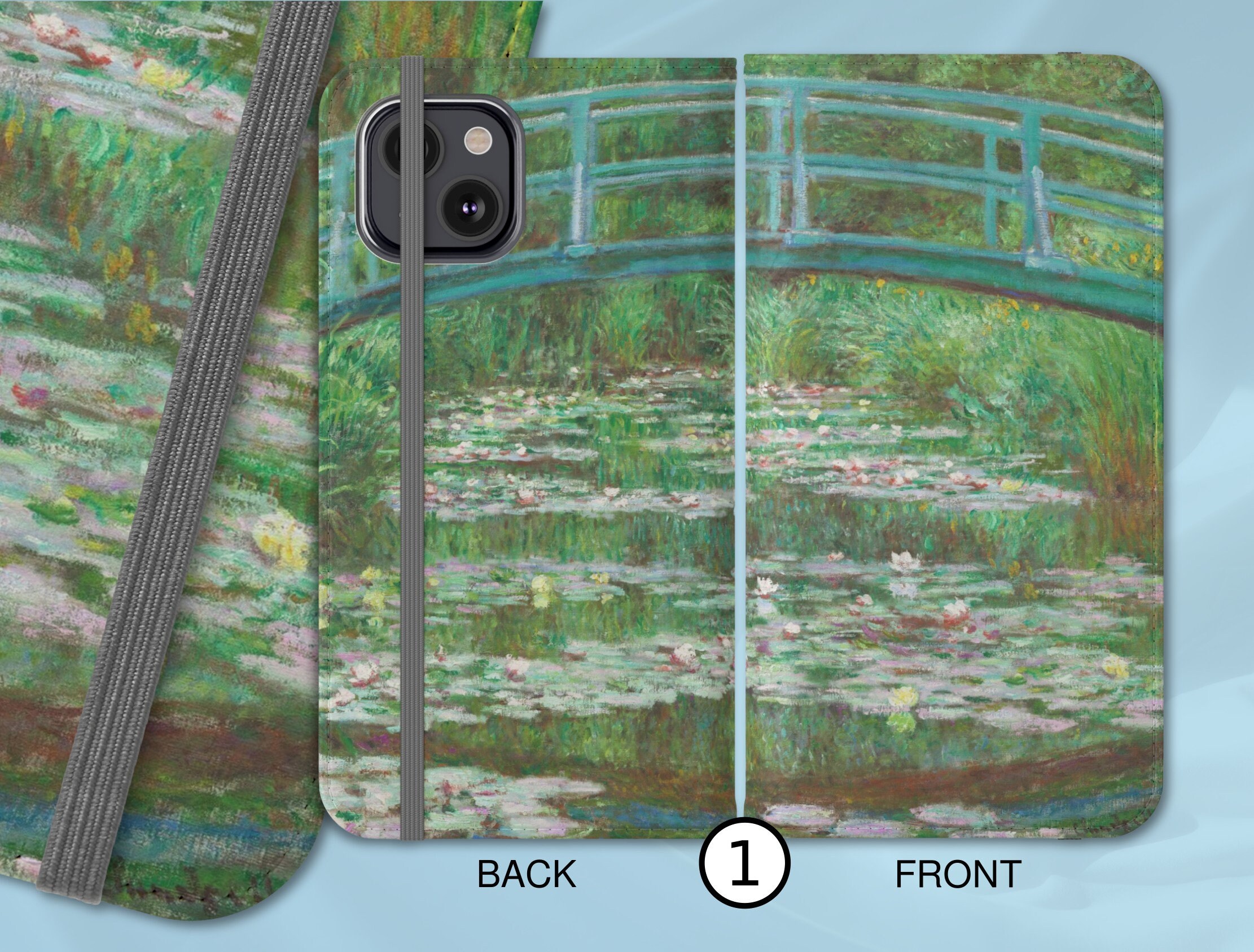 Claude Monet Impressionist Art Collection of 8 Classic Artworks, iPhone ...