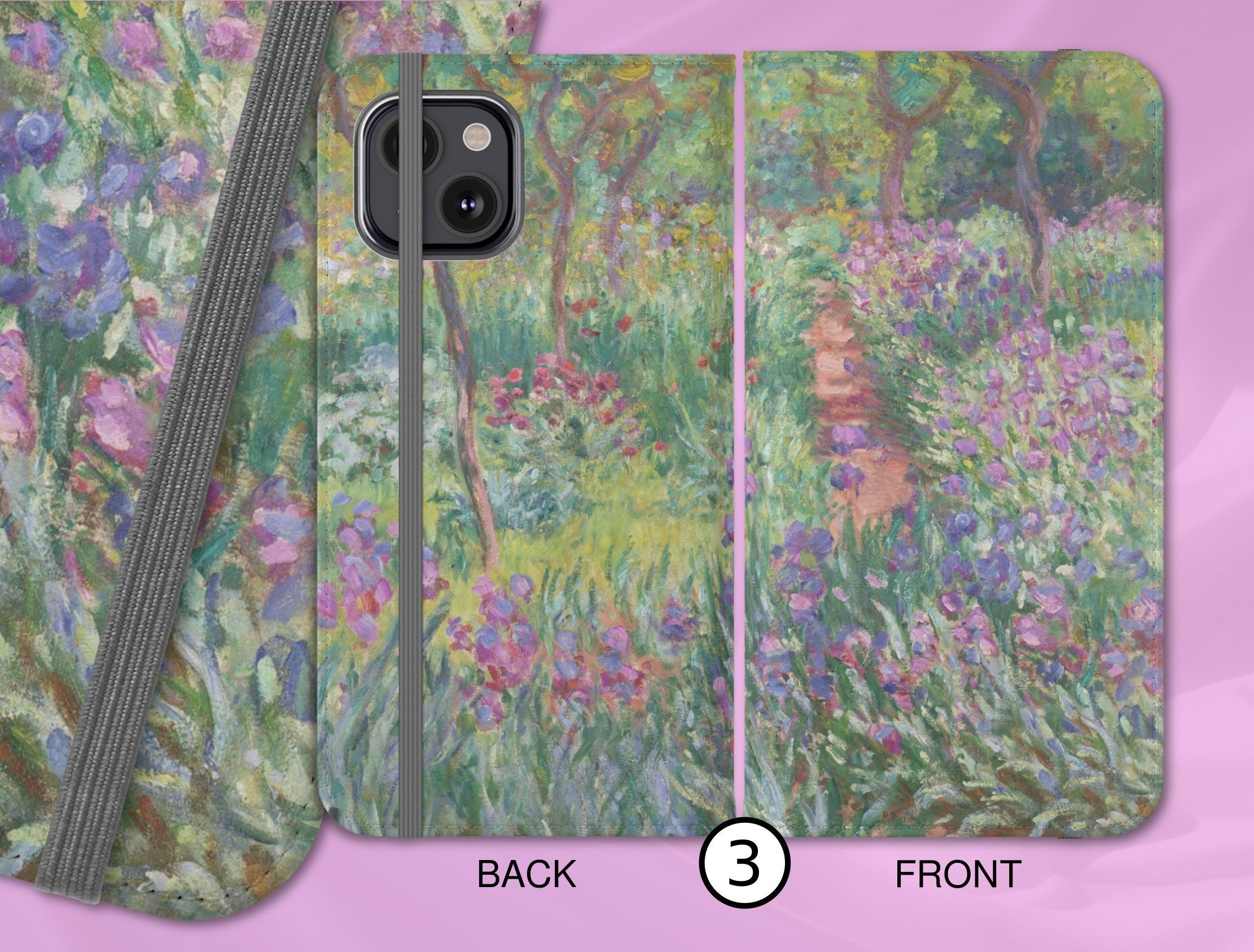 Claude Monet Impressionist Art Collection of 8 Classic Artworks, iPhone ...