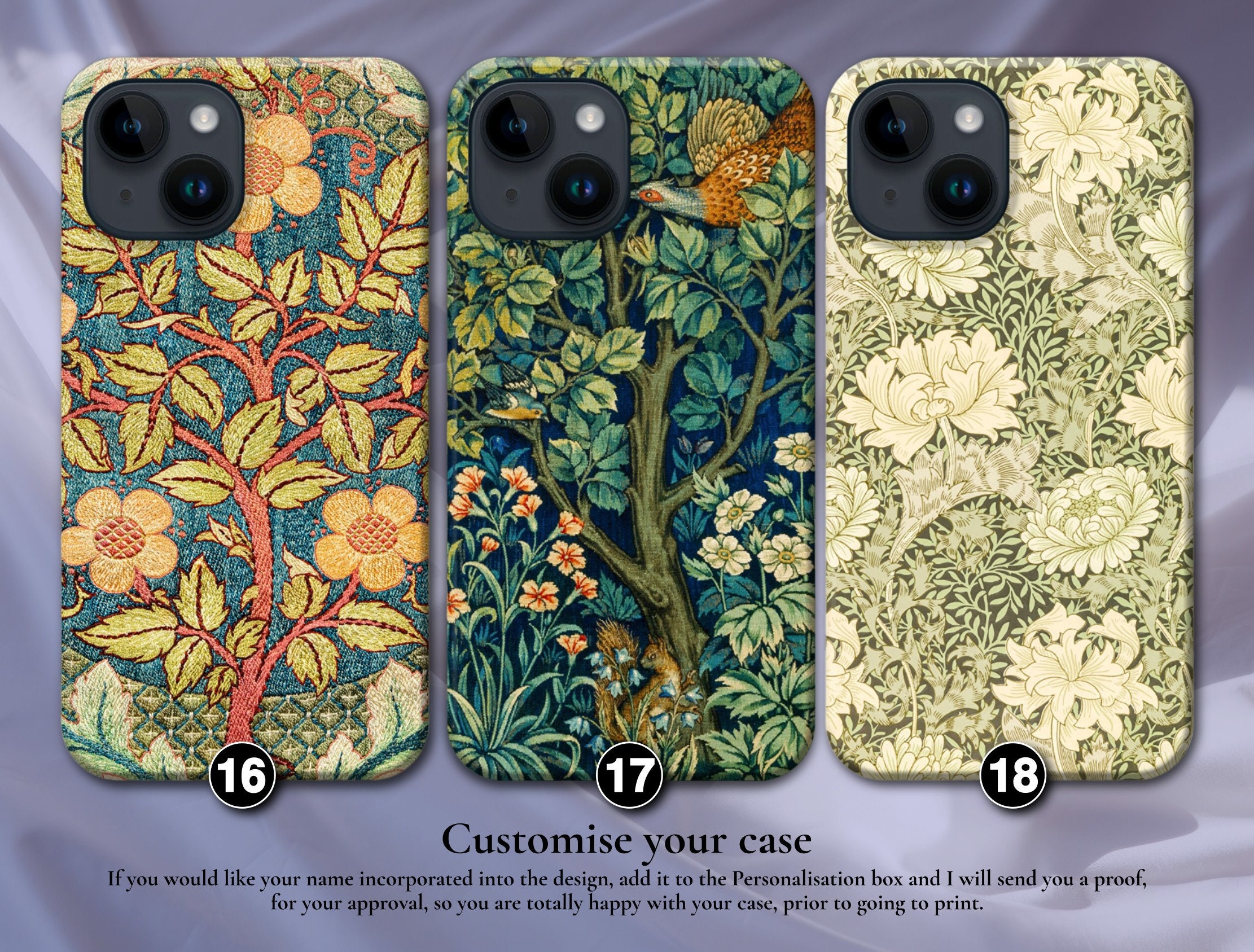 William Morris Art Nouveau Selection of 24 Classic Designs - Etsy