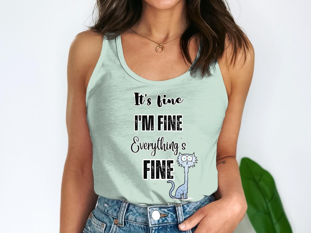 Funny Tank Top, Sarcastic Shirt Men, Funny Saying Shirt, Random Shirt ...