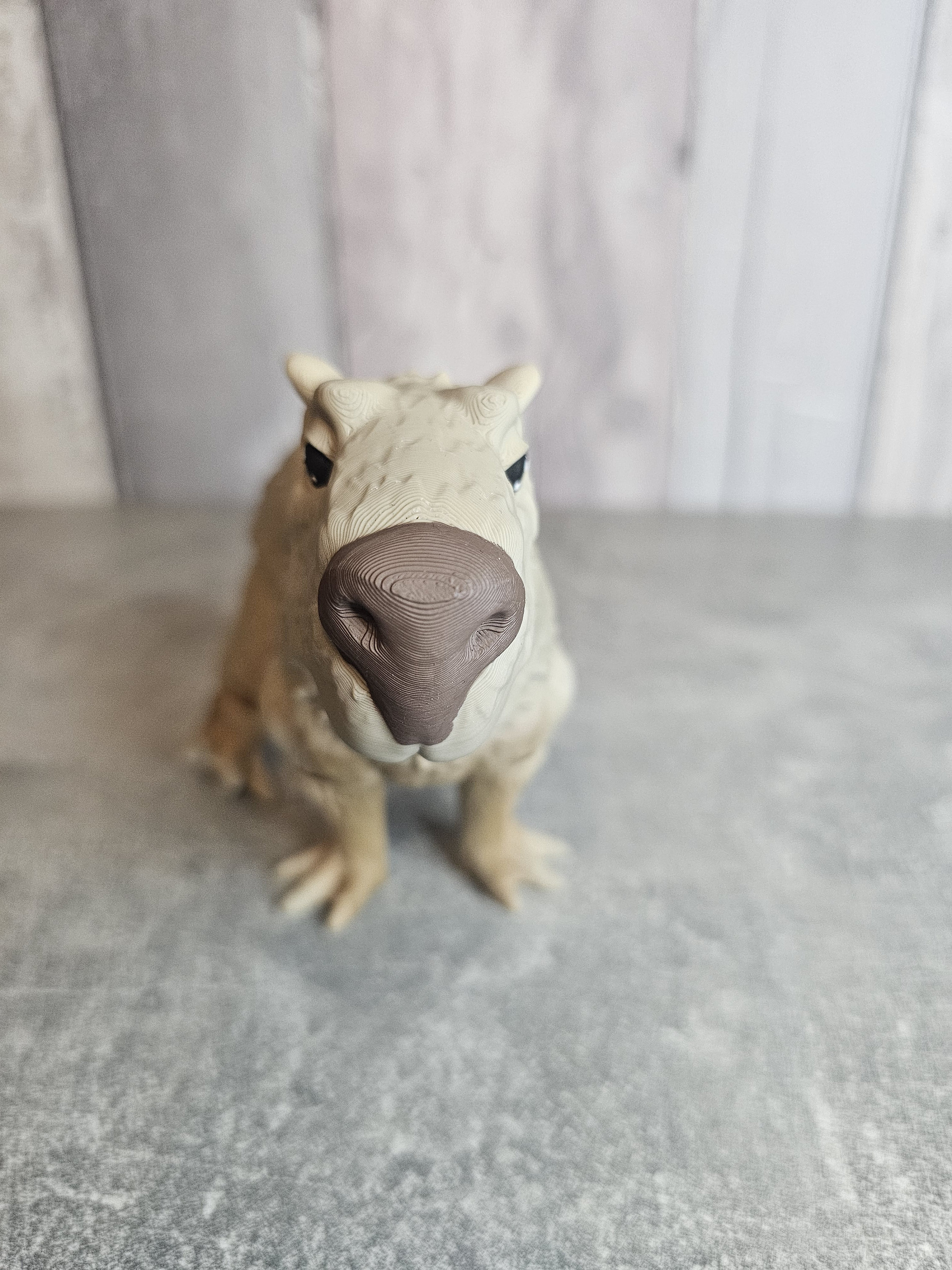 Cute Articulated Capybara 3d Printed - Etsy