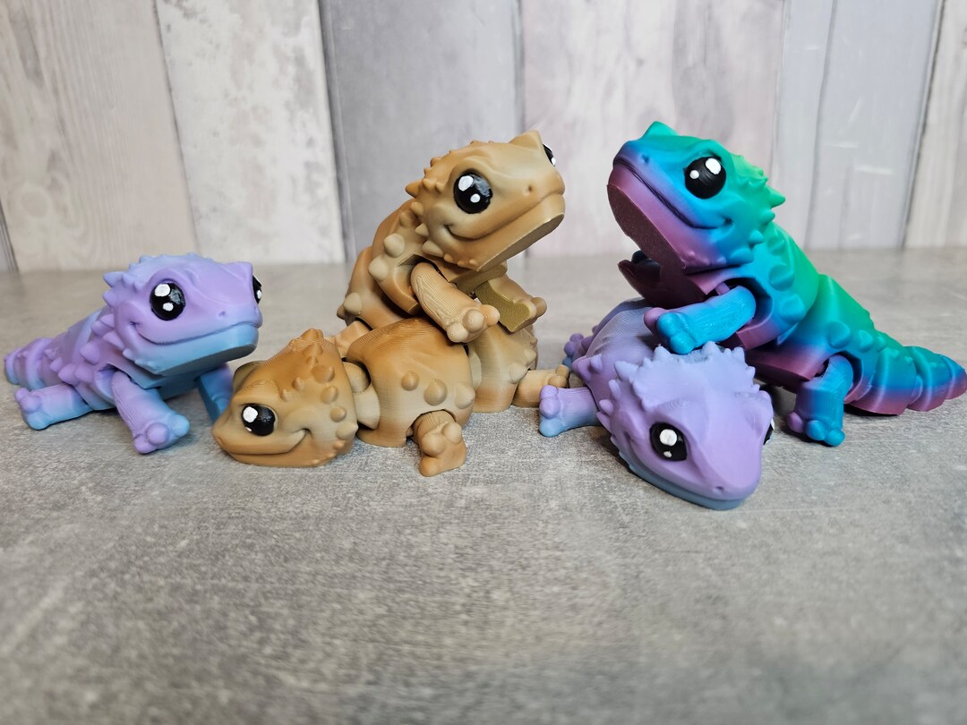 Mini Bearded Dragon Model - Etsy UK