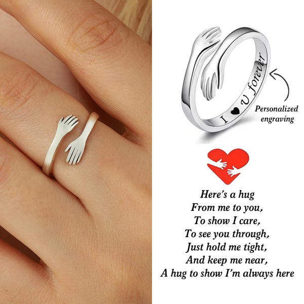 Hugs Rings for Women - Etsy
