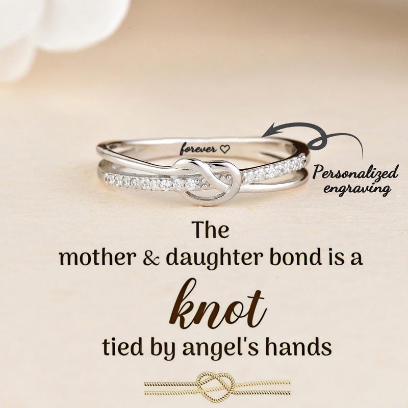Mother Daughter Ring - Etsy
