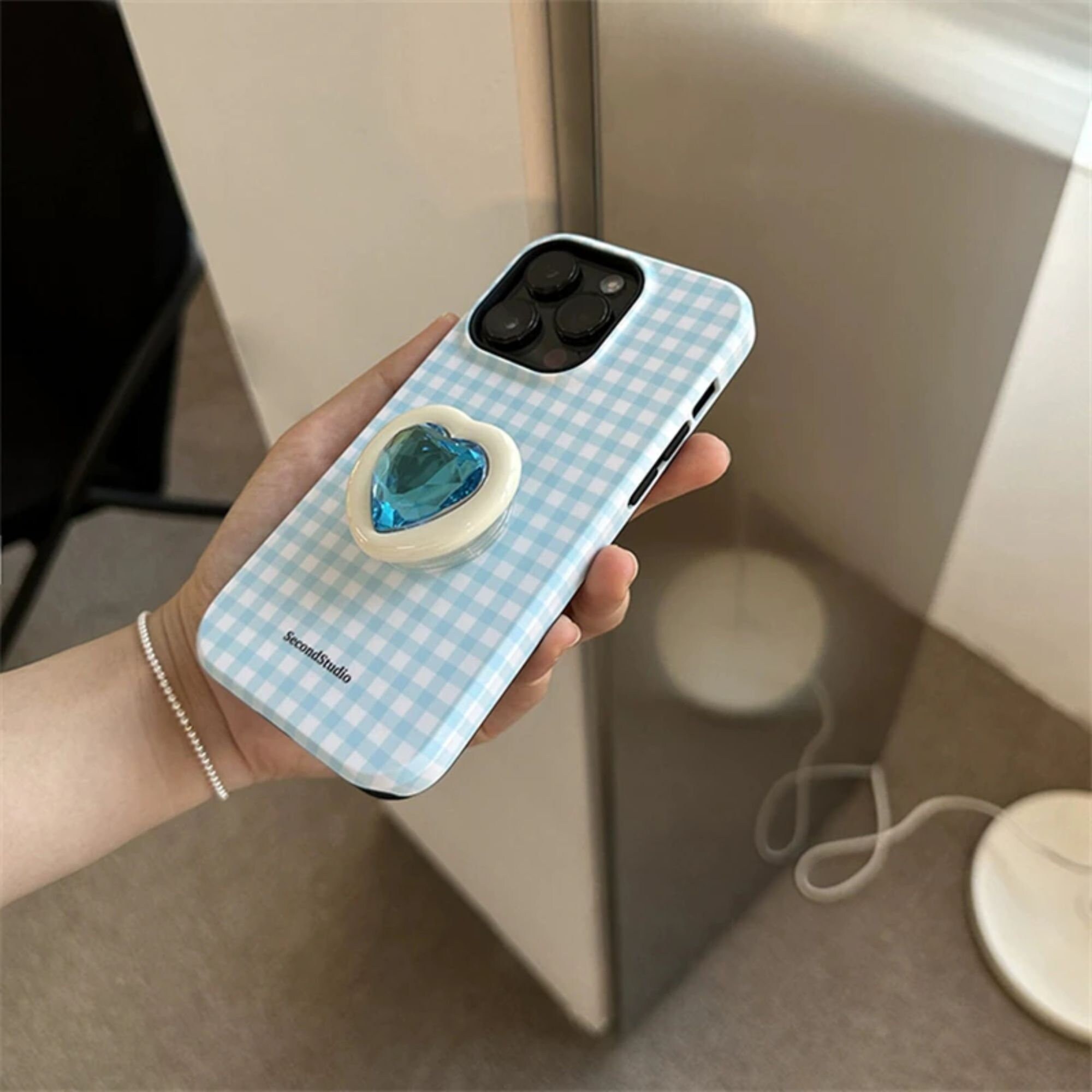 Luxury Bling Heart Pop Socket Cute Pop Sockets Phone Grip - Etsy