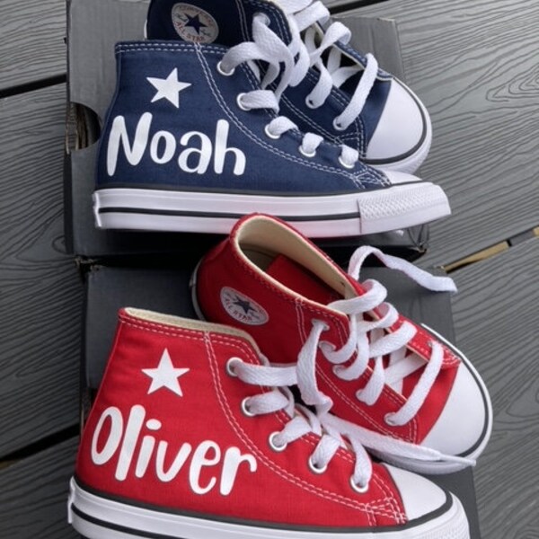 Painted Converse - Etsy
