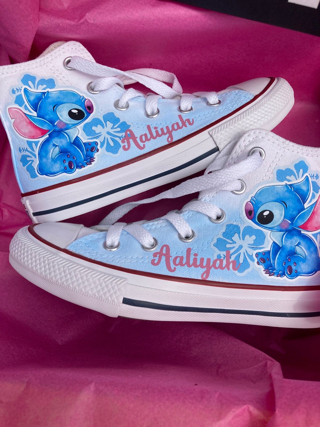 Stitch Custom Converse chaussures Stitch - Etsy France