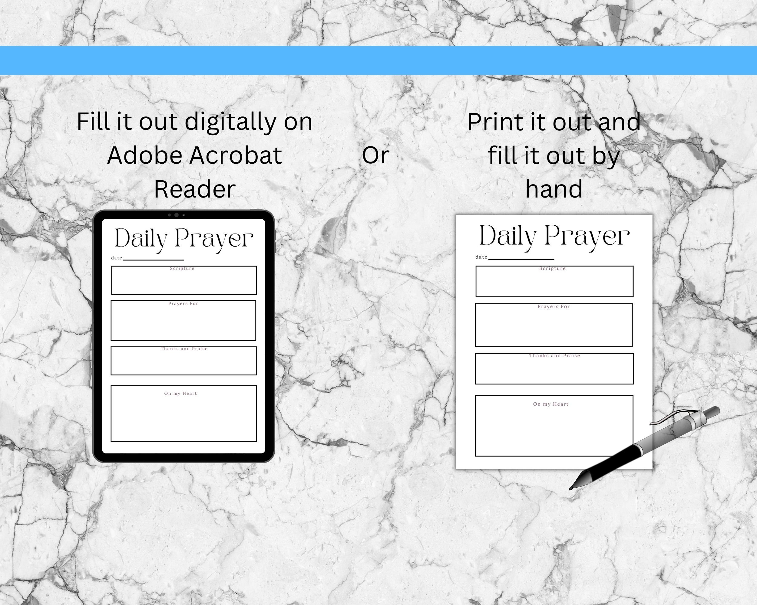Printable Faith Journal Digital Prayer Journal Journal for - Etsy