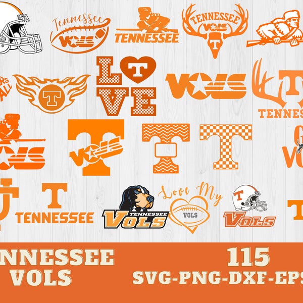 Tennessee Vols Svg Bundle - Etsy