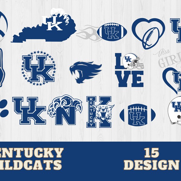 Kentucky Wildcats Svg - Etsy