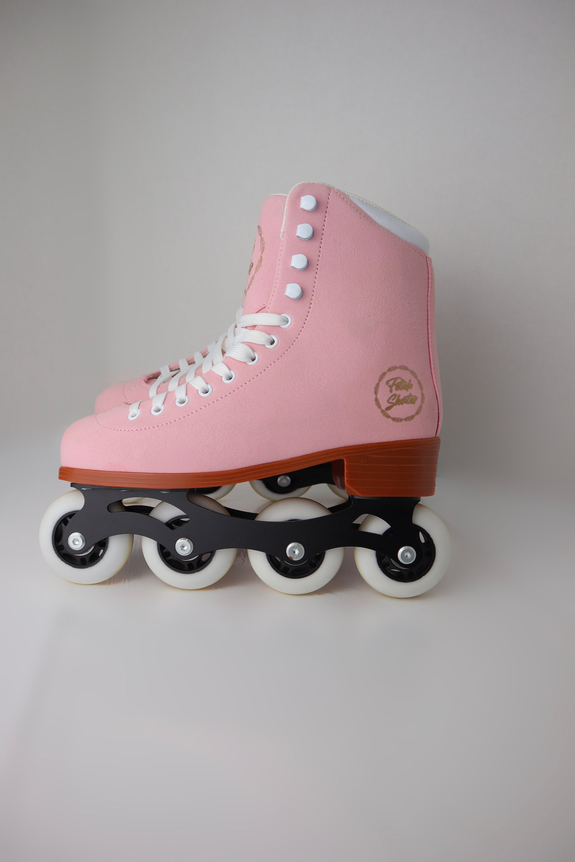 Pink In-line Roller Skates Stylish Womens Ladies Kids Girls Blades Gift ...