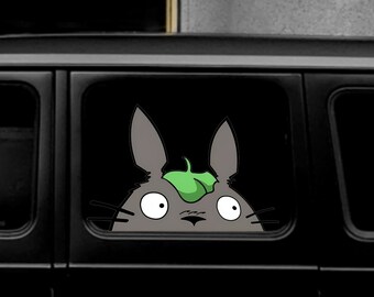 Totoro Car Sticker - Etsy