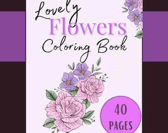 Coloring Book Companion Reference Guide for Coloring Books Flowers ...