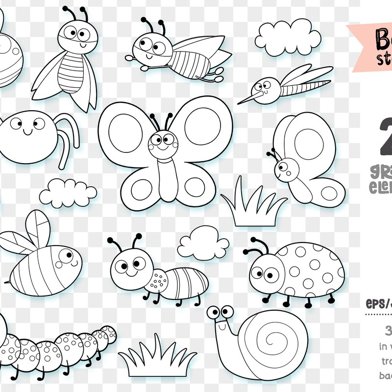 Bug Stamps - Etsy