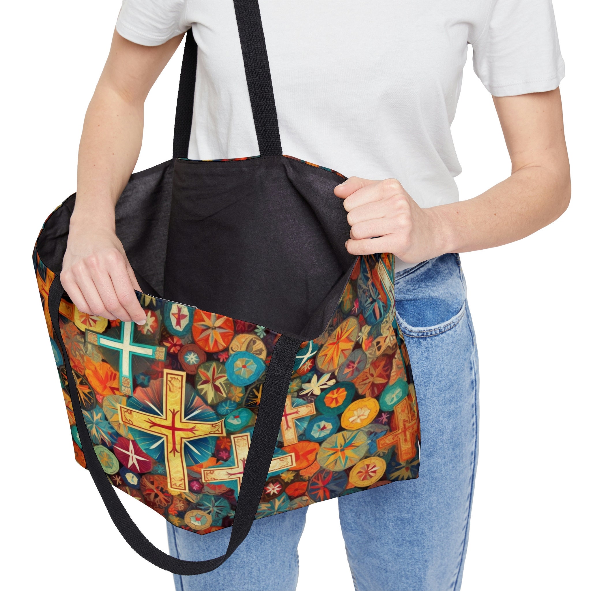 Heavenly Mosaic, a Stunning Christian Tote Bag, Perfect for Those ...
