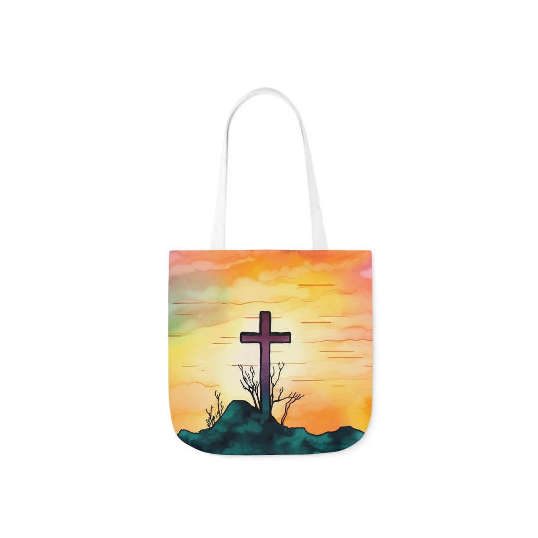 Divine Dawn Watercolor, a Stunning Christian Tote Bag, Perfect for ...