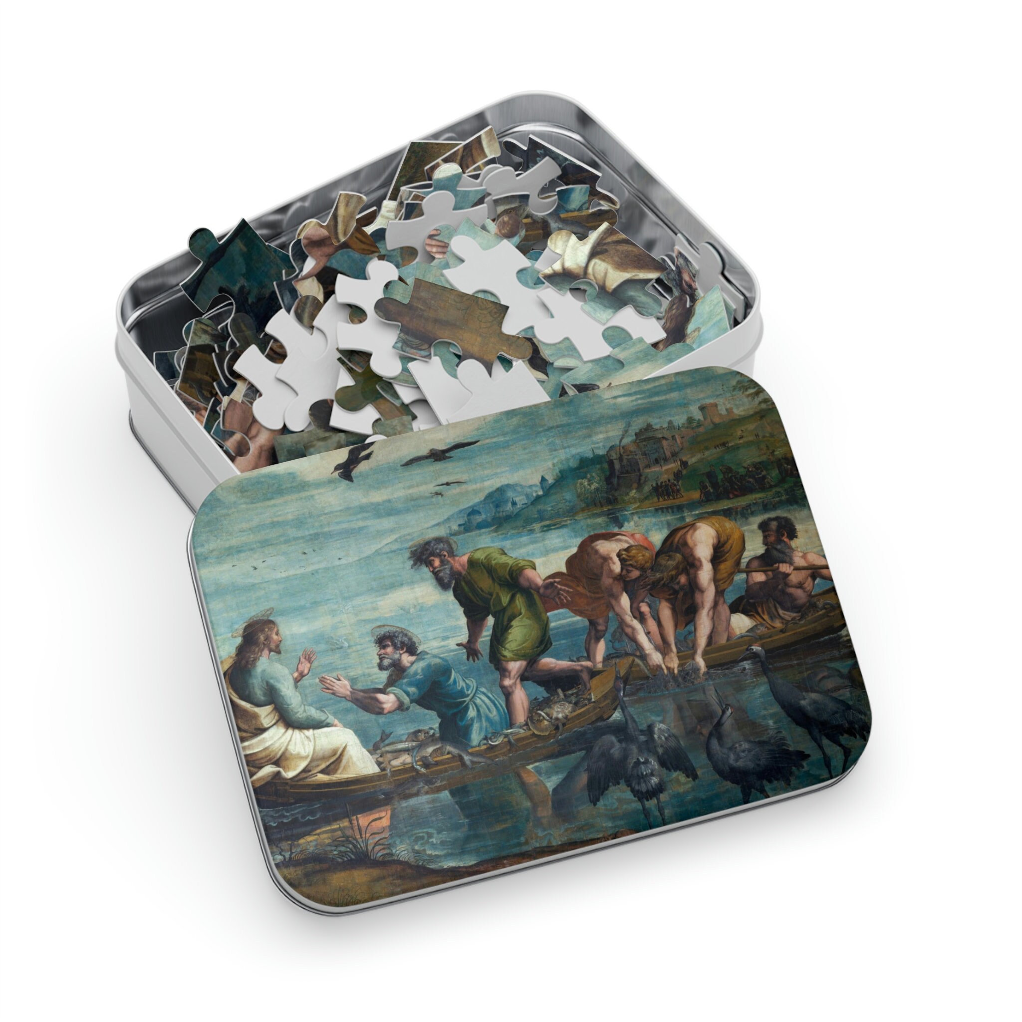 Raphael's the Miraculous Draft of Fishes Jigsaw Puzzle 30, 110, 252 ...