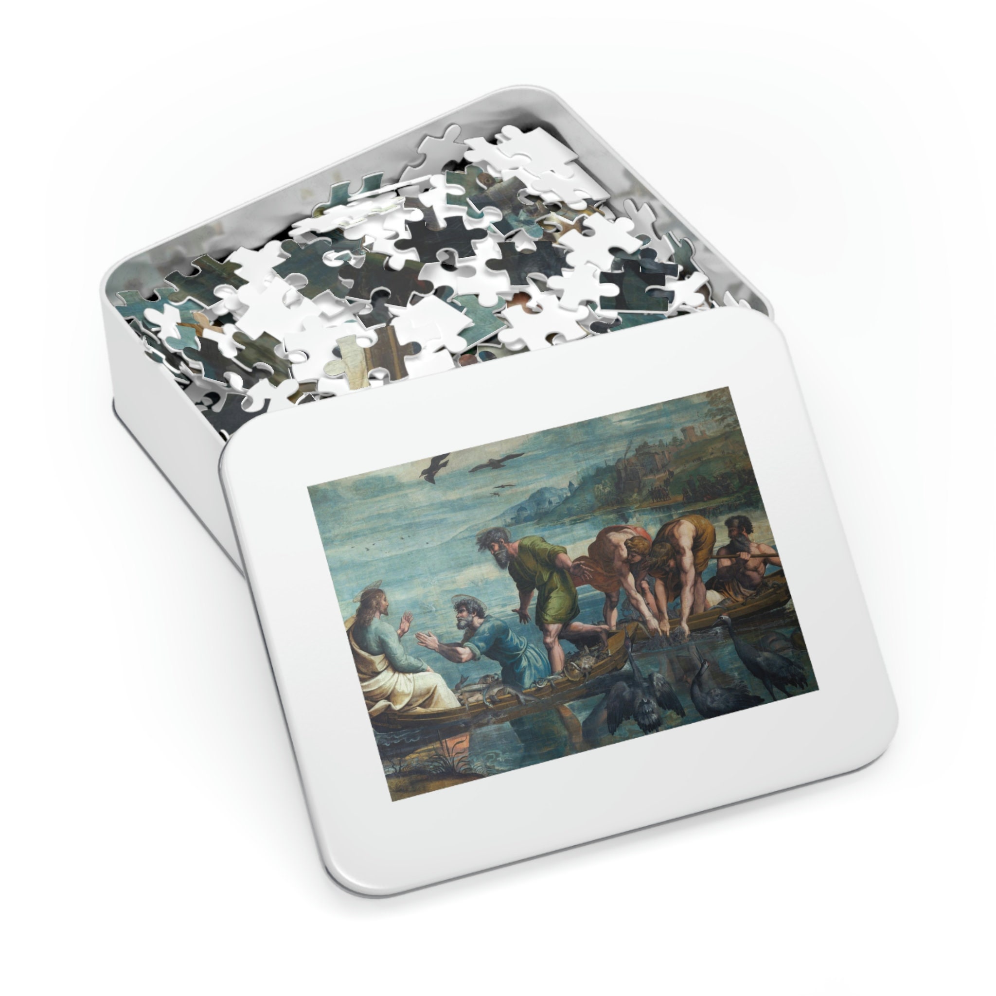Raphael's the Miraculous Draft of Fishes Jigsaw Puzzle 30, 110, 252 ...