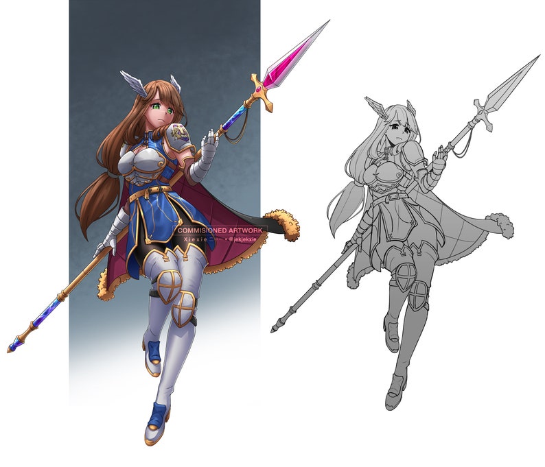 Custom Dnd Character, Character Commission, Custom Character, Character ...