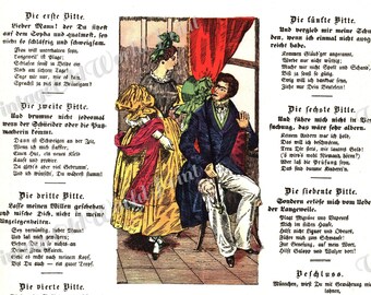 German Book Pages Printable - Etsy