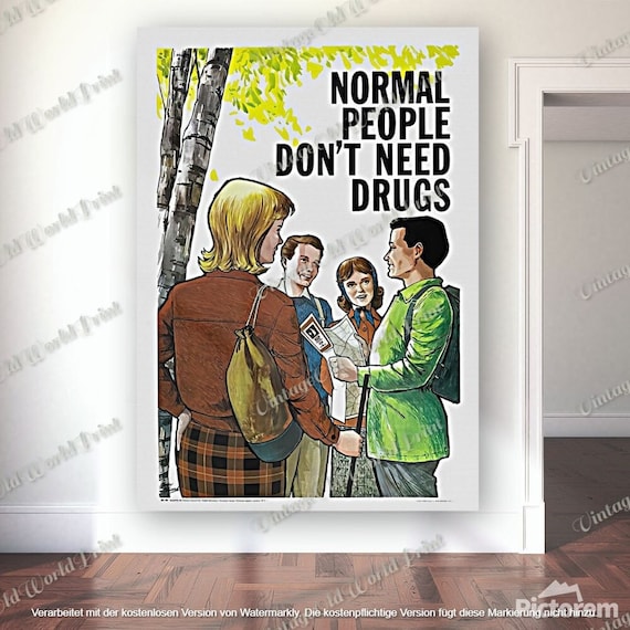 Vintage Anti Drug Posters
