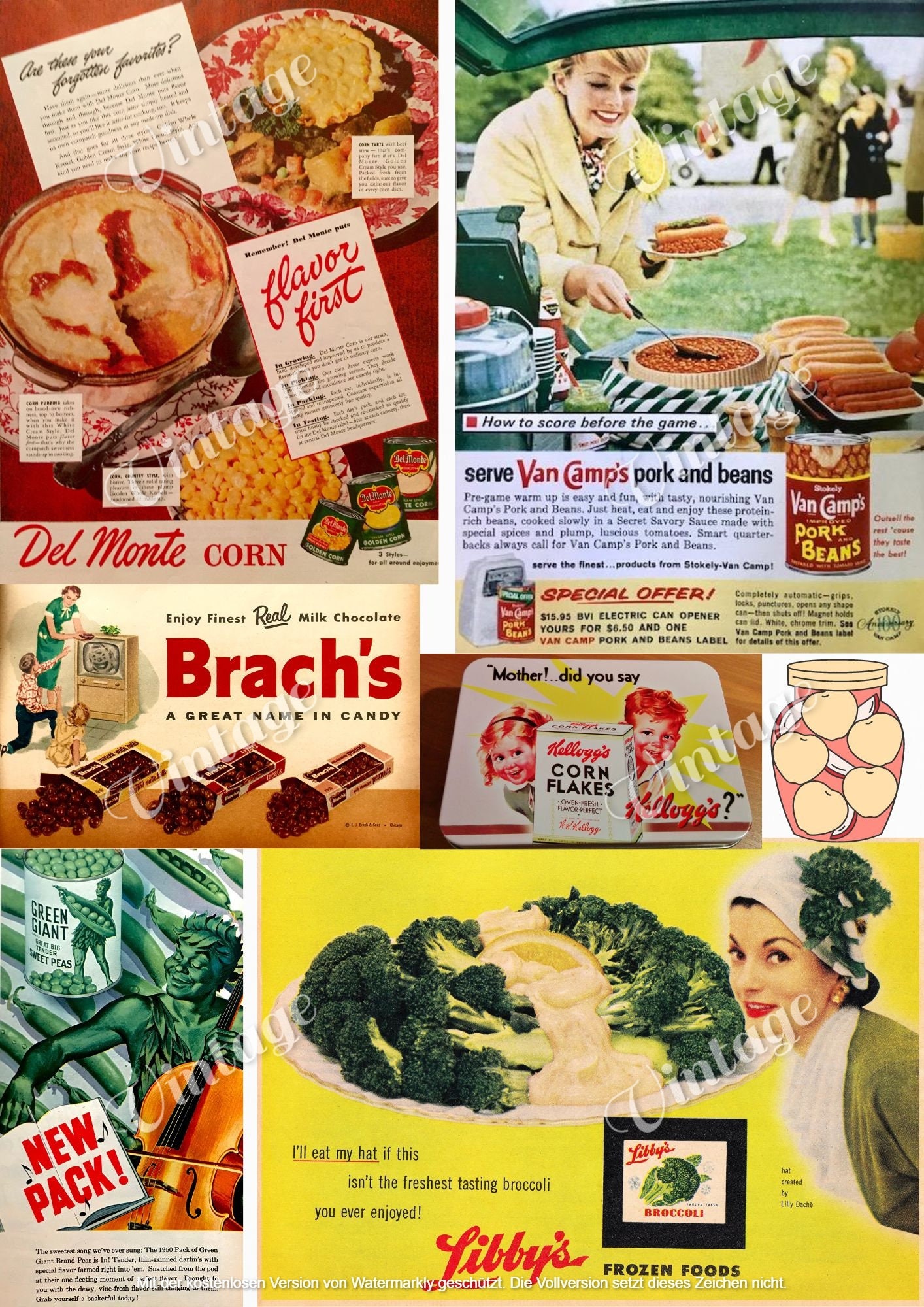 Vintage Food Snack Nostalgia Advertising, Retro Candy Ads, Vintage ...