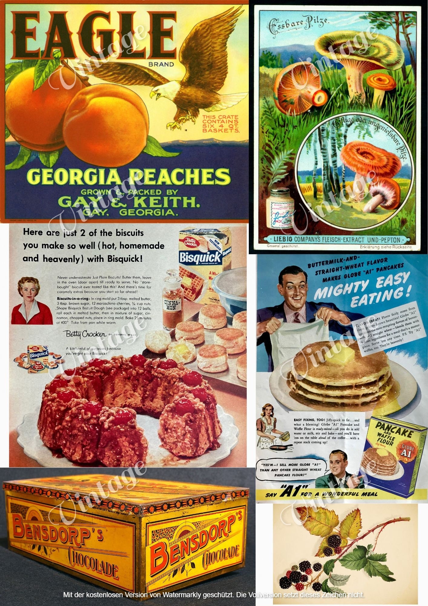 Vintage Food Snack Nostalgia Advertising, Retro Candy Ads, Vintage ...