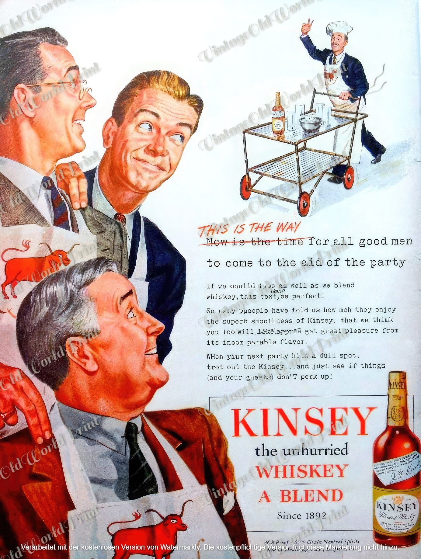 Printable Vintage Magazine Ads Everything a Man Loves, Retro Images ...
