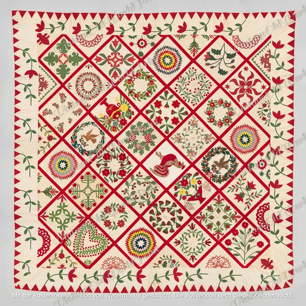 Baltimore Quilt Kit - Etsy