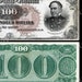 Printable Antique Banknotes 1890 "one Hundred Dollar" Bank Note DIGITAL ...