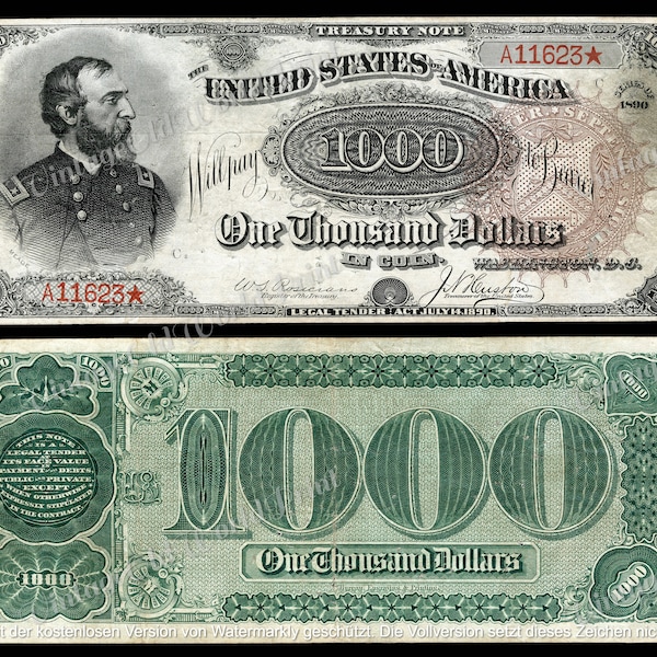 Old Us Banknotes - Etsy