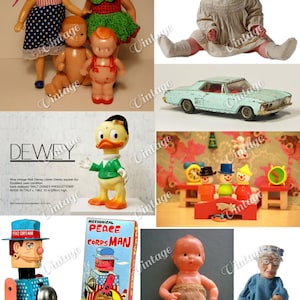 Vintage Toys Nostalgia Advertising, Digital Ephemera Clip-art Images ...