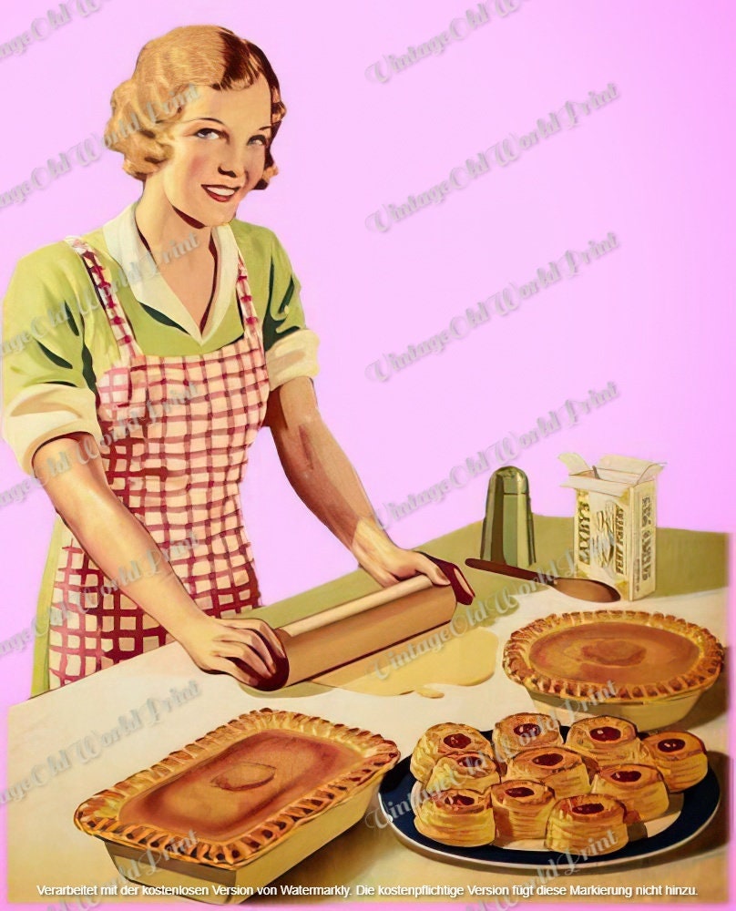 Vintage Kitchen Advertising EPHEMERA Part1 , Retro Kitchen Accessories ...