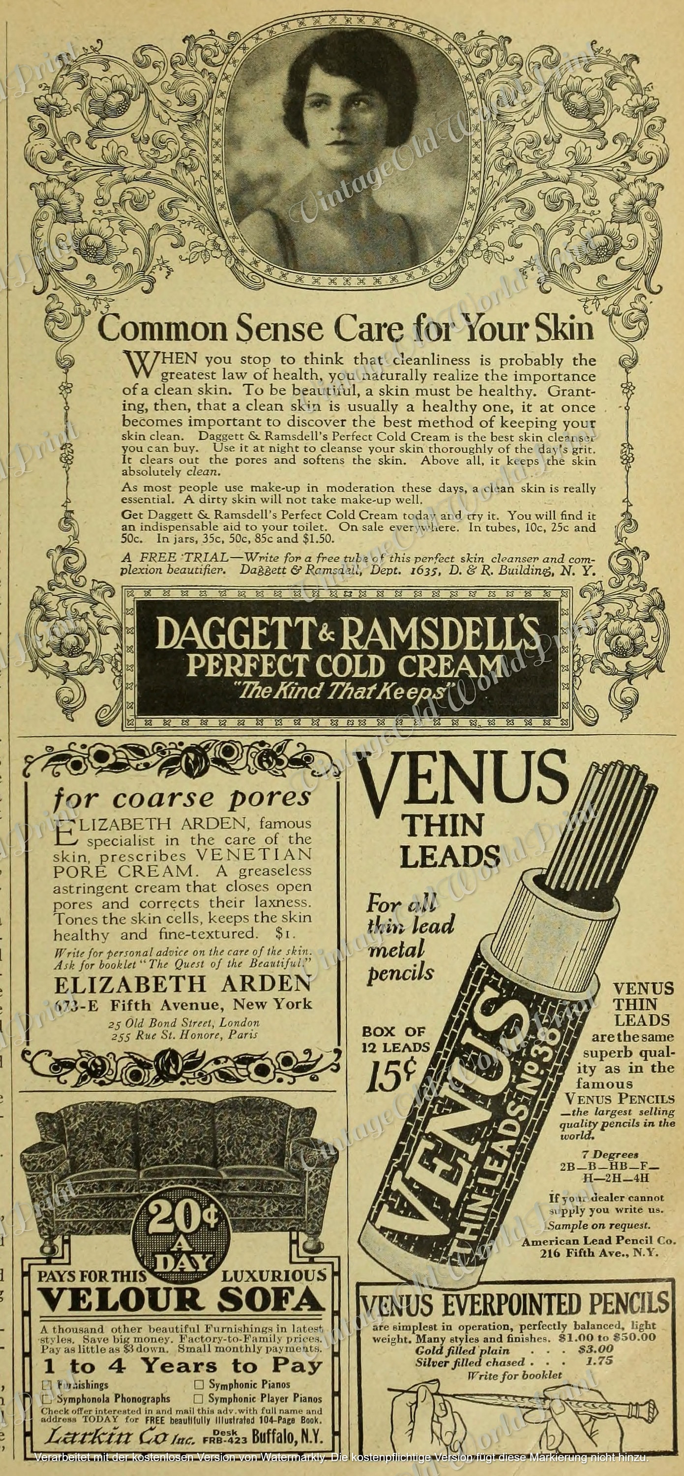 Antique Newspaper Printable Journal Illustration Ads 55 Files, Vintage ...
