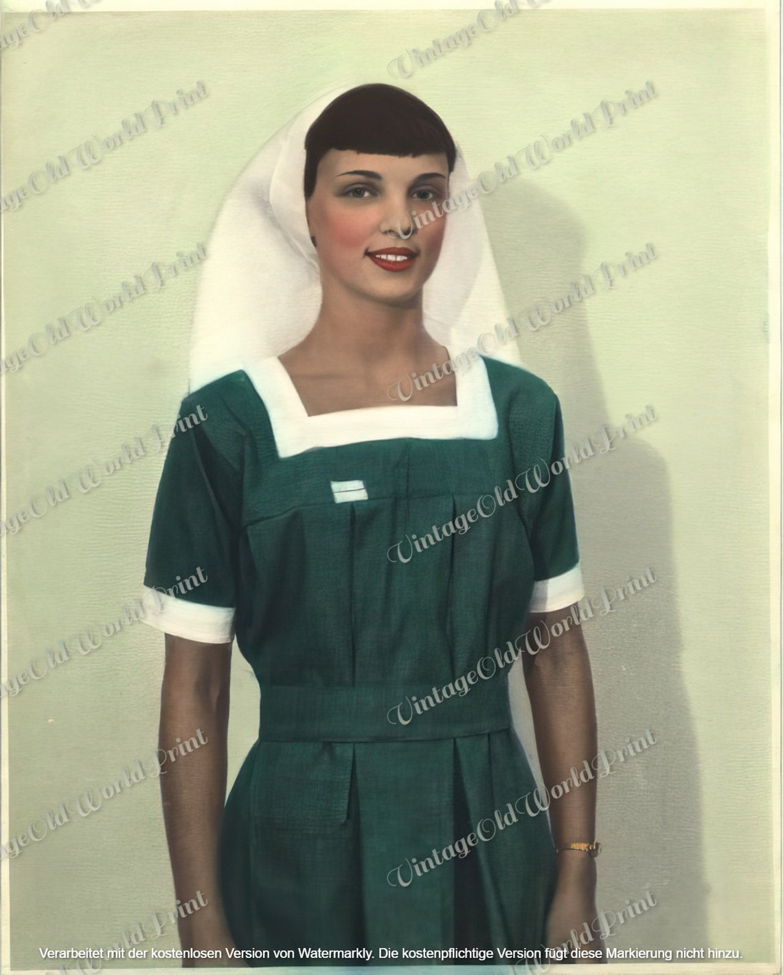 Nurse Uniforms All Around the World Nursing Job Advertisement - Etsy