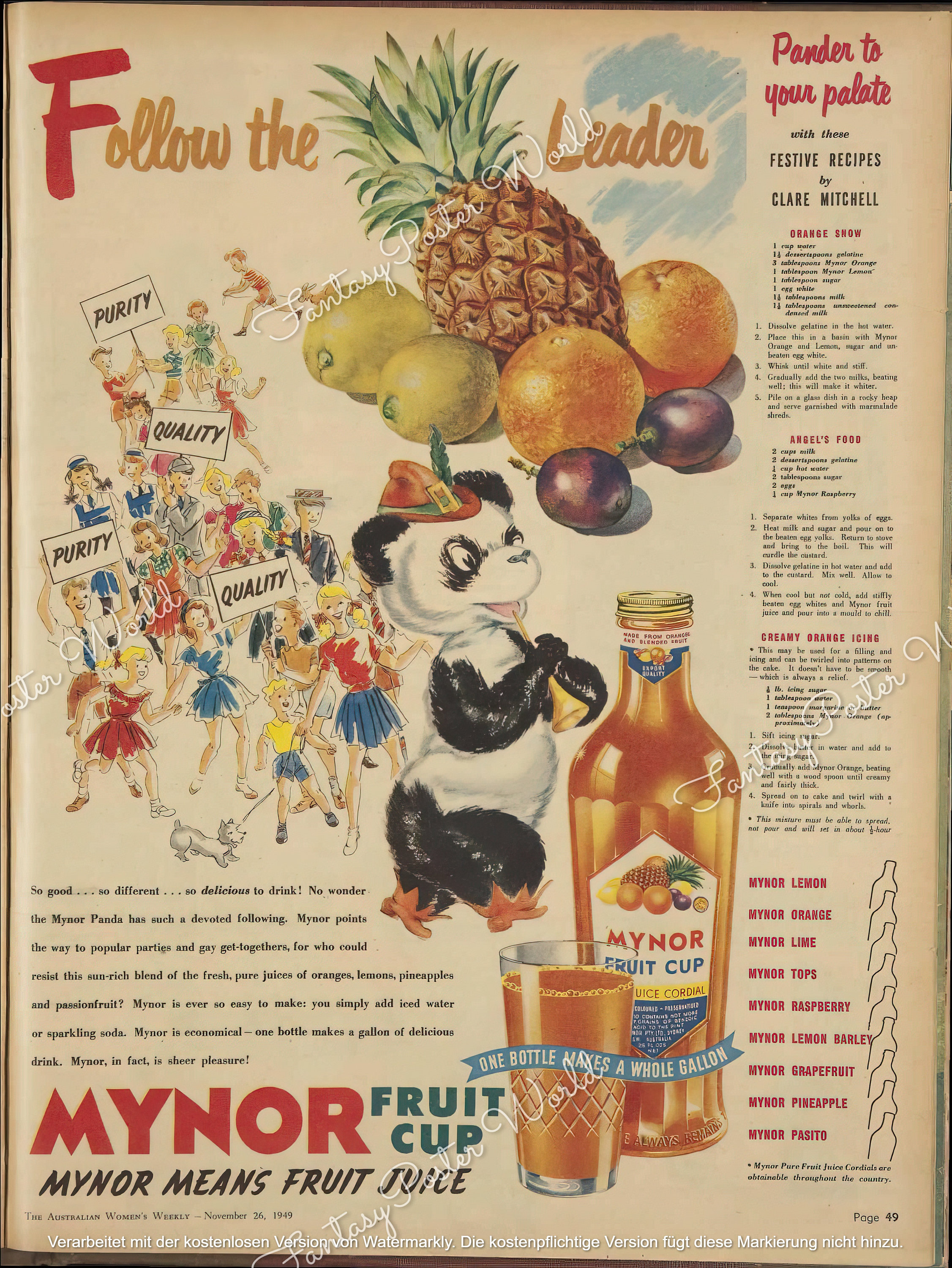 1940s Vintage Magazine Ads / Artwork Illustrations Men & Women Retro Digital Collection ...