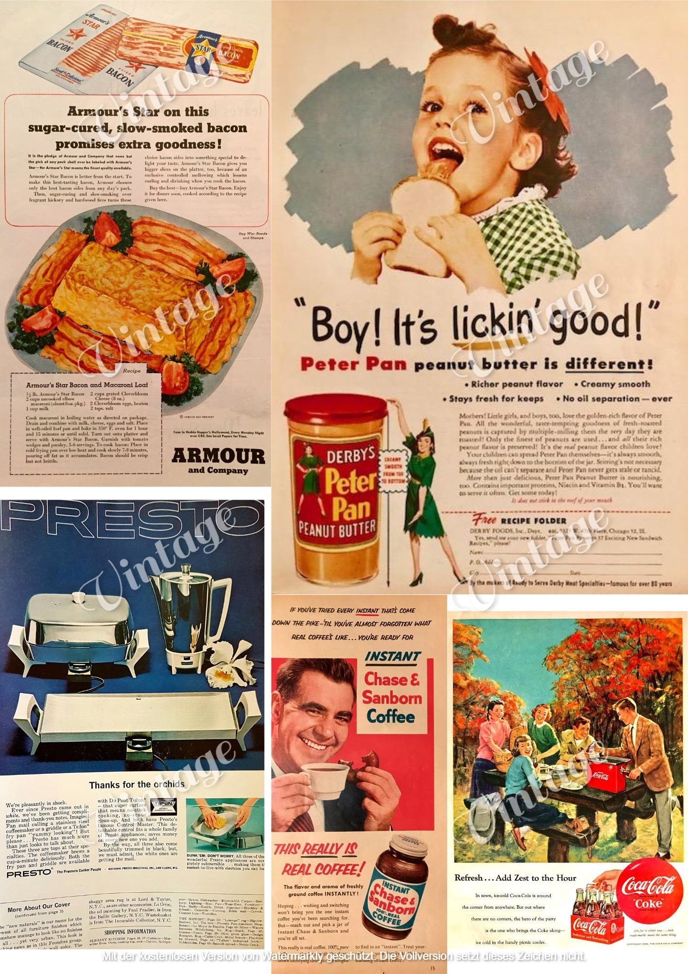 Vintage Food Snack Nostalgia Advertising, Retro Candy Ads, Vintage ...