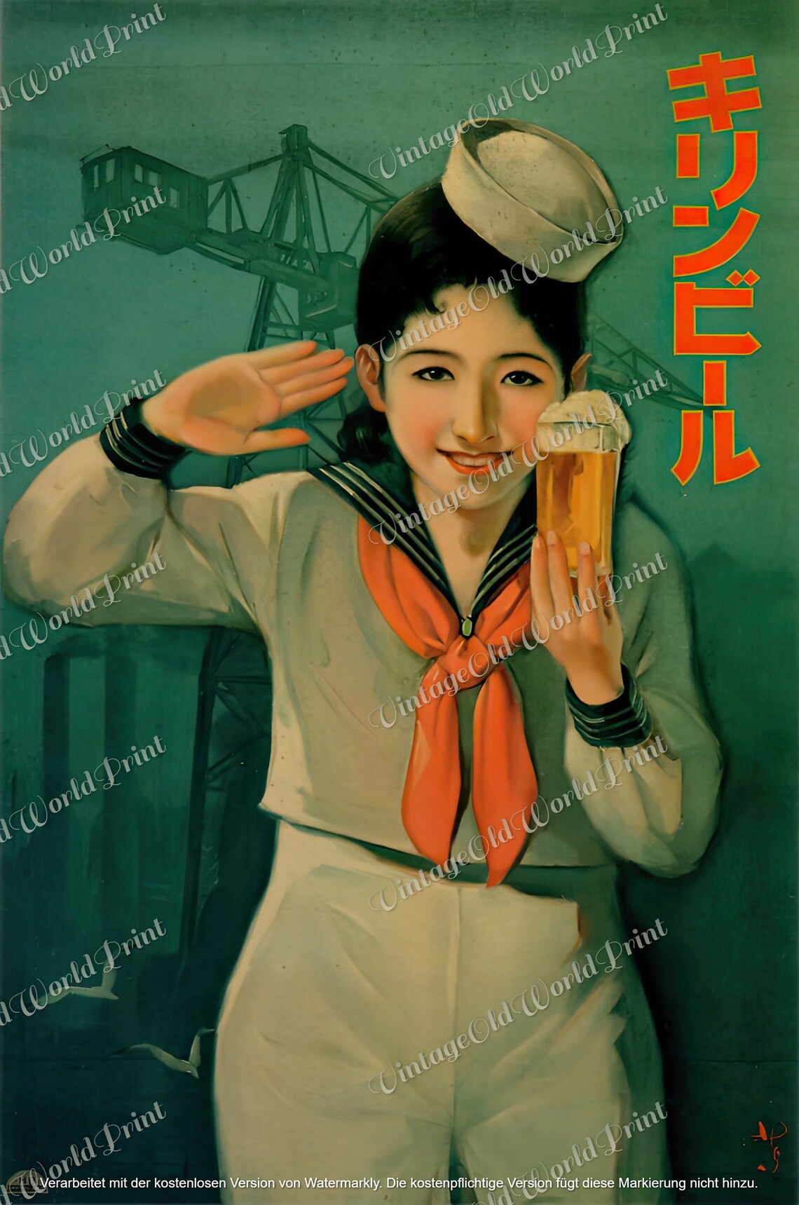 Beer Posters Japan Vintage 31 Files Download, Japan Advertising ...