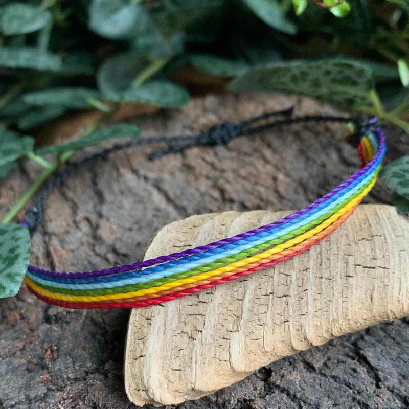 Rainbow Bracelet - Etsy