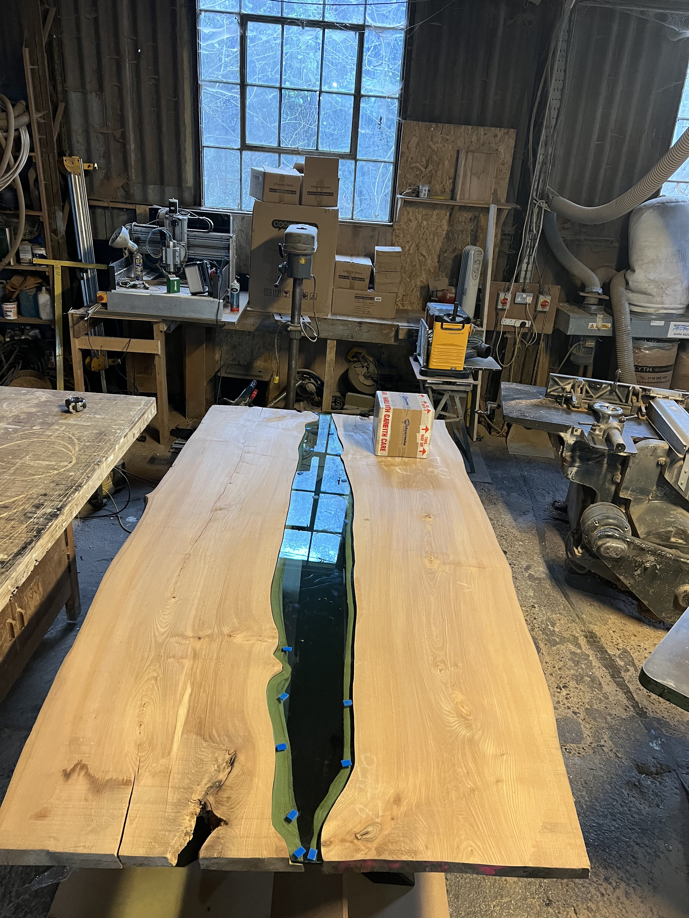 Glass River Table - Etsy