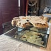 Glass Coffee Table With Tree Stump - Etsy