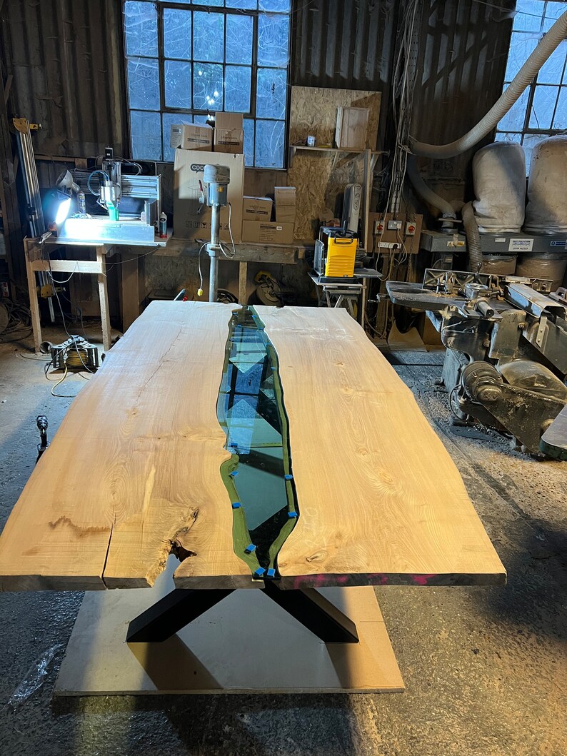 Glass River Table - Etsy