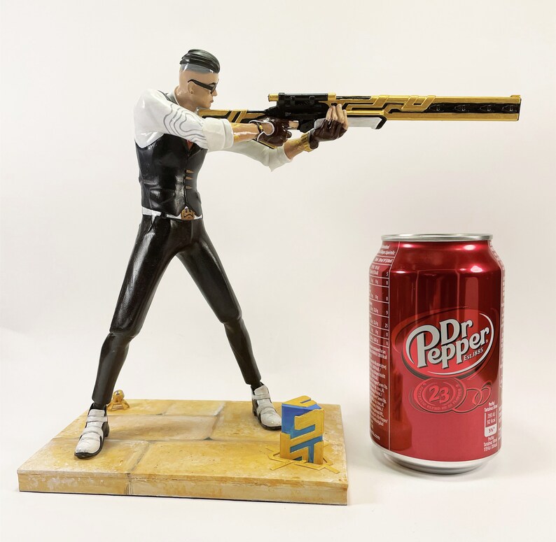 Chamber Figure Miniature Valorant 195cm - Etsy